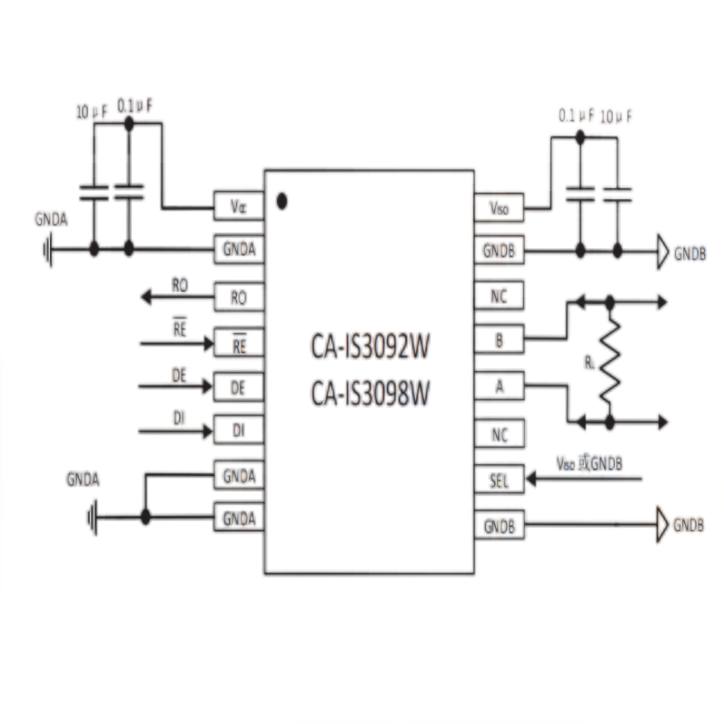 CA-IS3096W_接口芯片->隔离器芯片_川土微